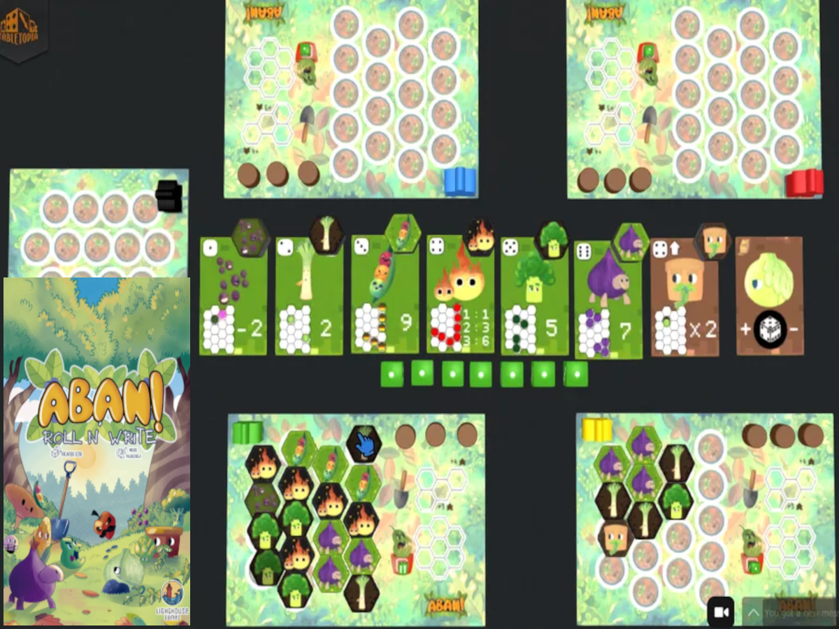 Print and Play: Aban! – Juegos Roll & Write